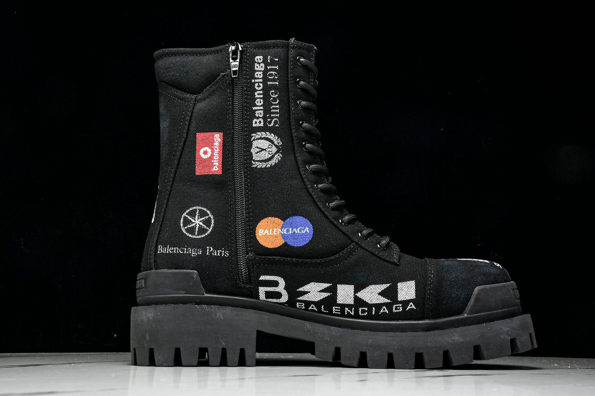 Вalenciaga Combat Strike Boot 'Black' – Drip Locker USA