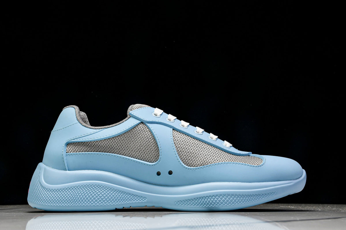 Prada America's Cup Sneaker Soft Rubber 'Light Blue' – Drip Locker USA