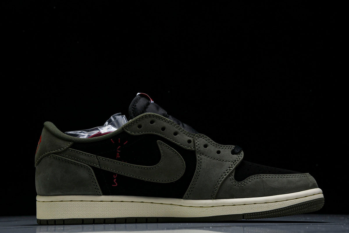 Travis Scott AJ1 Retro Low OG 'Black Olive' – Drip Locker USA