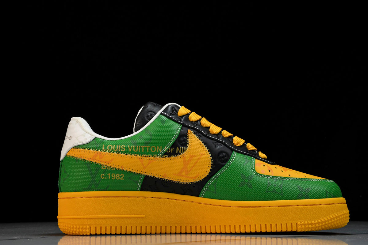 Louis Vuittоп x AF1 by Virgil Abloh 'Yellow Green' – Drip Locker USA