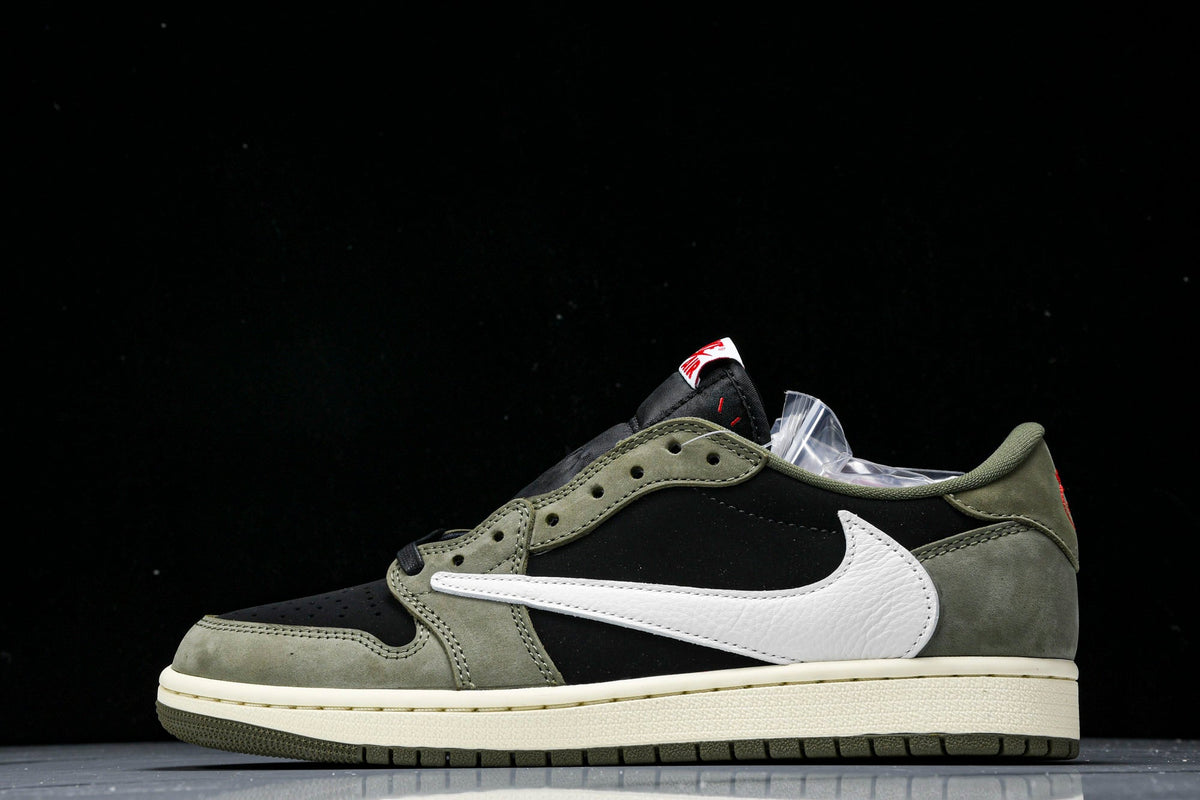 Travis Scott AJ1 Retro Low OG 'Black Olive' – Drip Locker USA