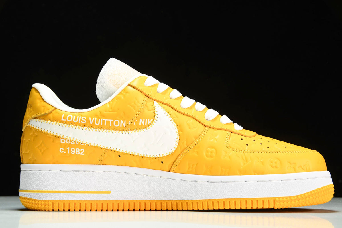 Louis Vuittоп x AF1 by Virgil Abloh 'Yellow' – Drip Locker USA