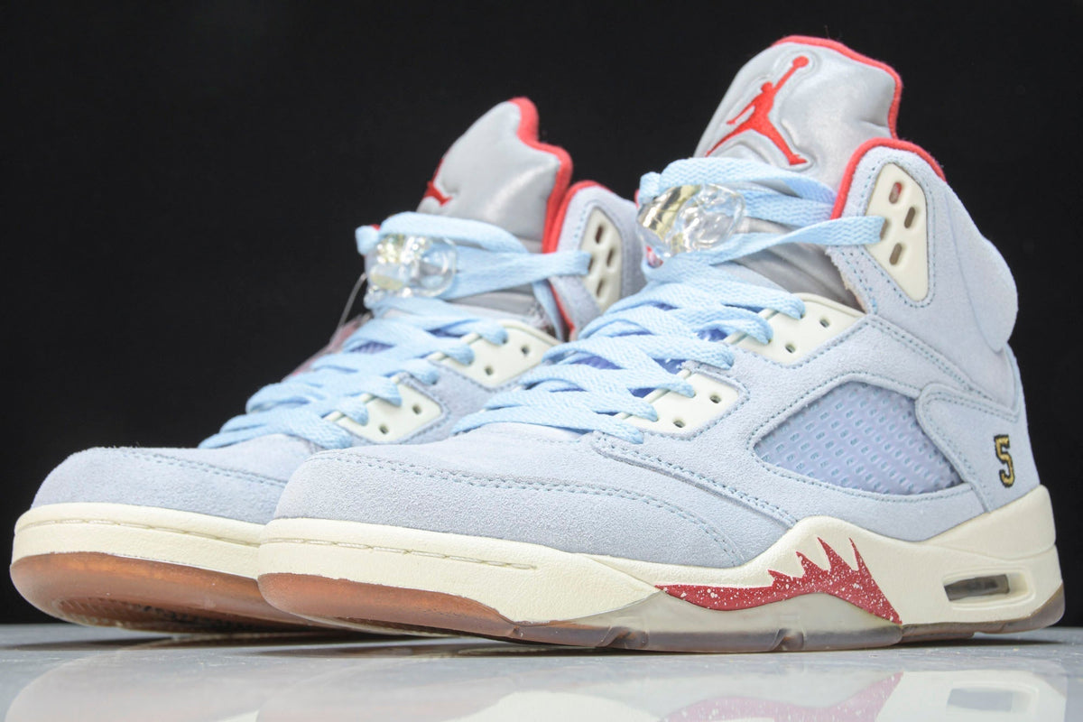 Trophy Room x AJ5 Retro 'Ice Blue' – Drip Locker USA